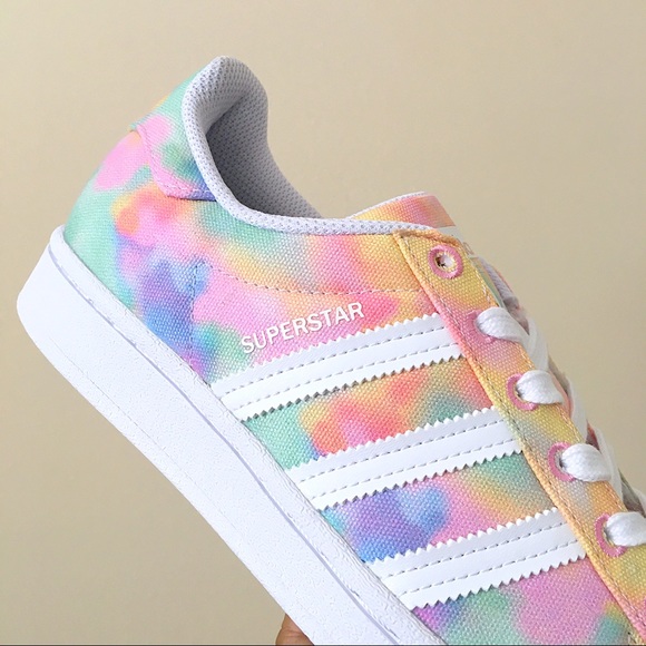 adidas | Shoes | Rare Adidas Superstar Tie Dye Easter | Poshmark